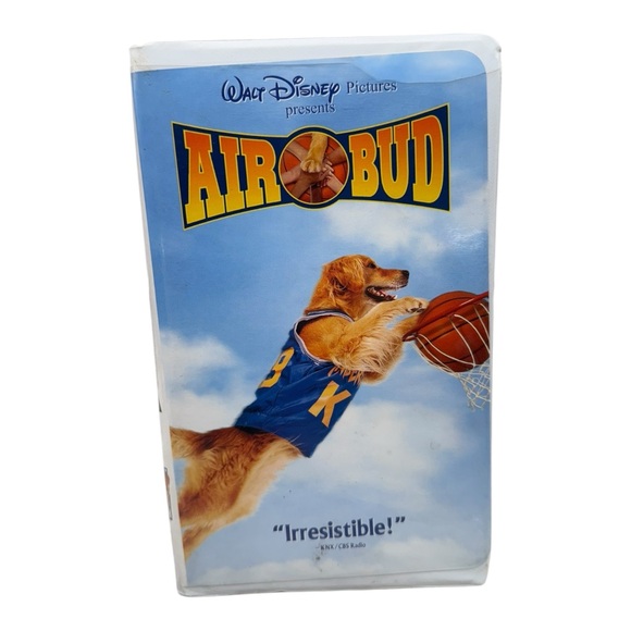 Disney | Media | Walt Disney Air Bud Vhs 997 Clamshell Basketball ...